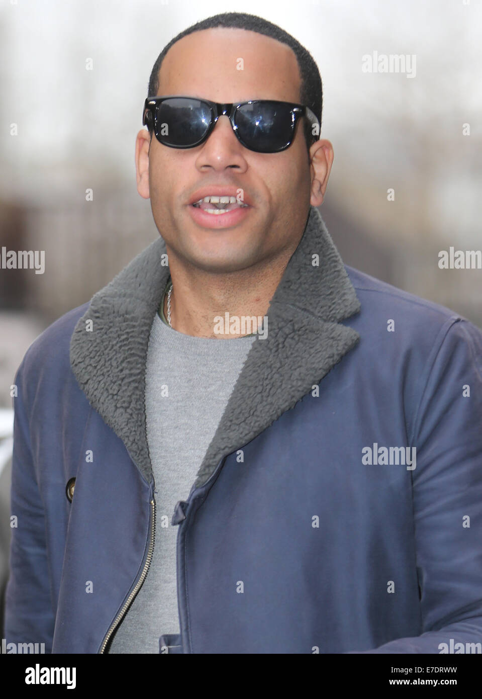 Ben Bailey Smith outside ITV Studios Featuring: Ben Bailey Smith Where ...