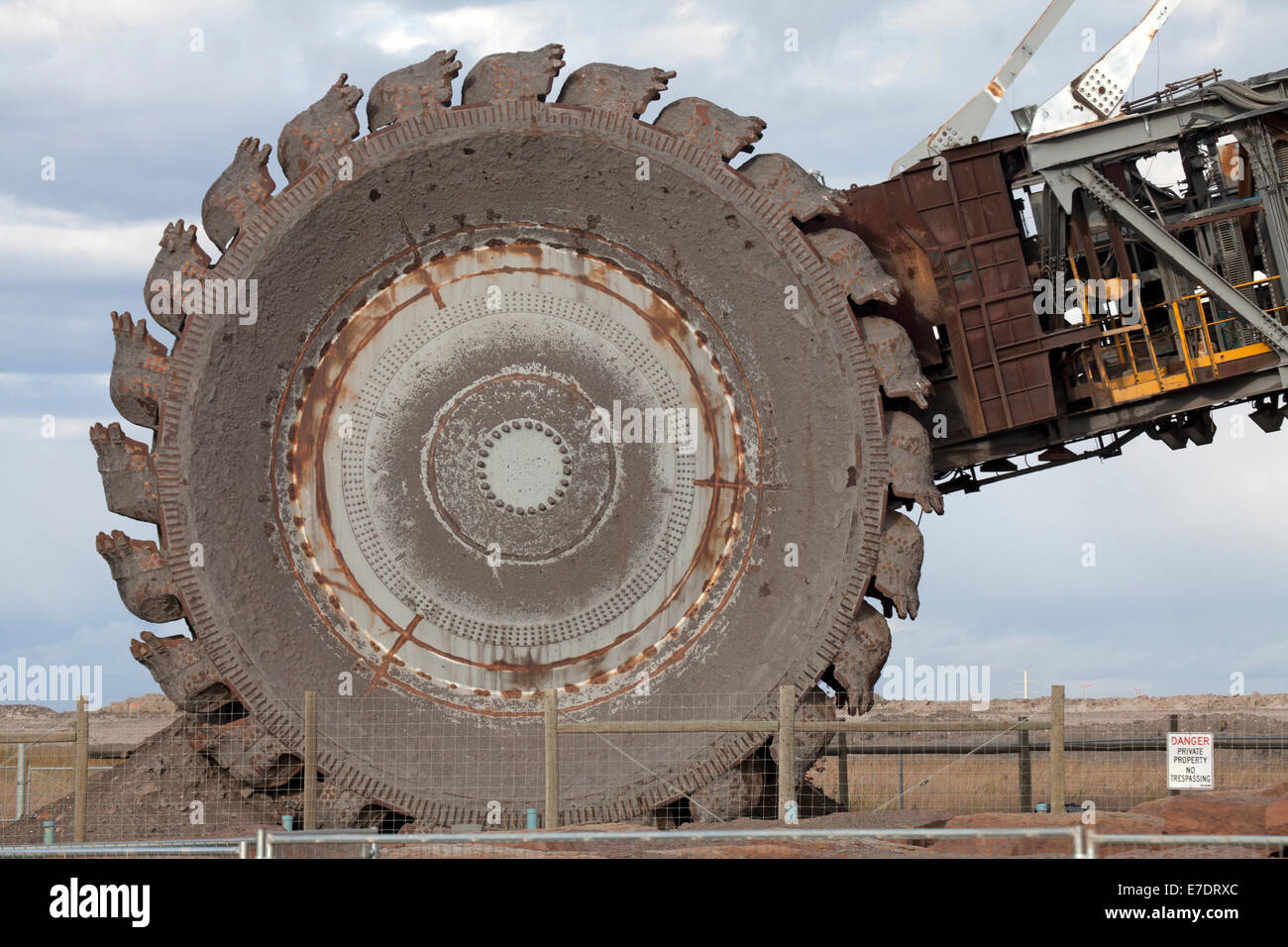 Mining Excavator Wheel High Resolution Stock Photography and Images - Alamy
