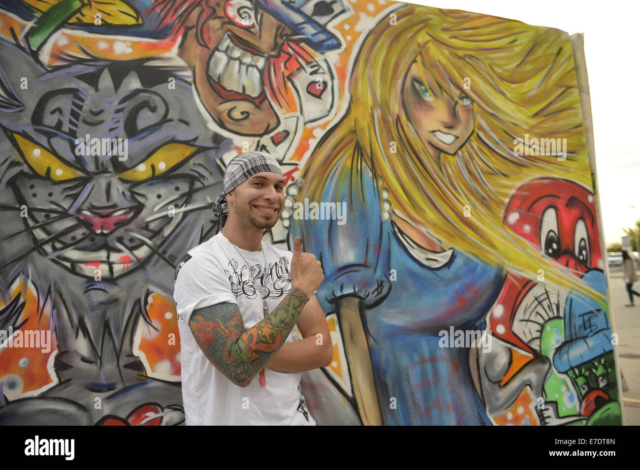 Garden City, New York, USA. 14th Sep, 2014. JEAN PAUL SALIBA, aka Draft ...