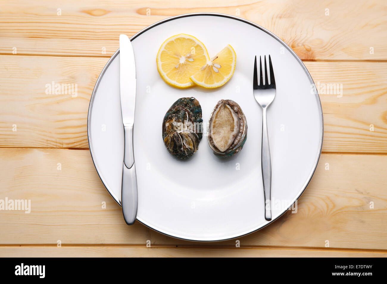 Close-up of abalone Stock Photo - Alamy