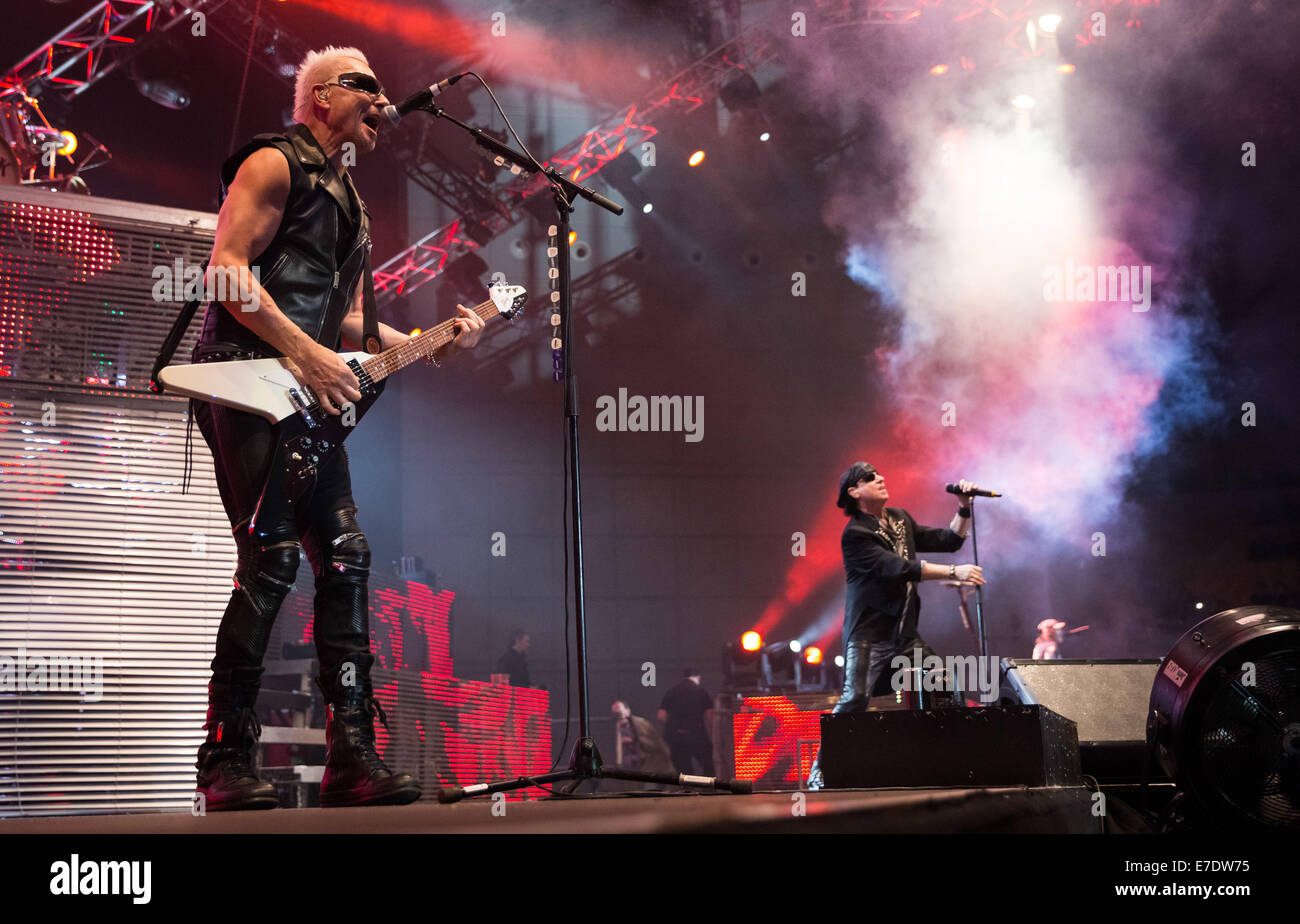 German rock band Scorpions perform live at MEO Arena Featuring ...