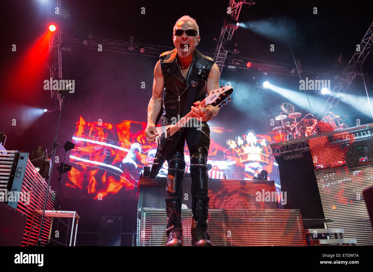 German rock band Scorpions perform live at MEO Arena Featuring ...