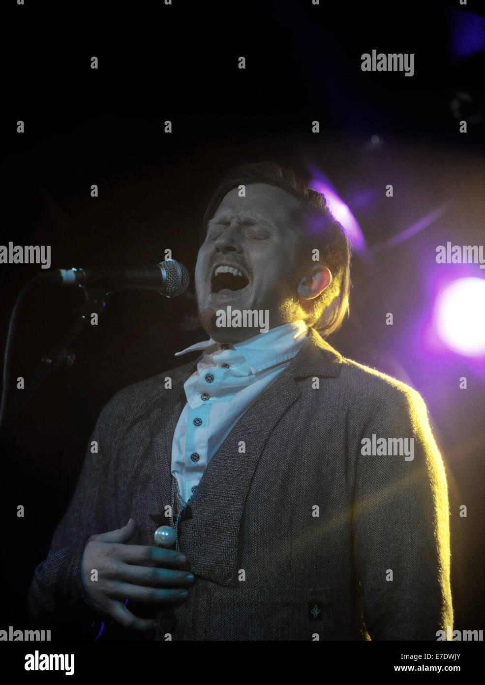 The Gentlemen perform live in Edinburgh Featuring: Nicholas Noble Where ...