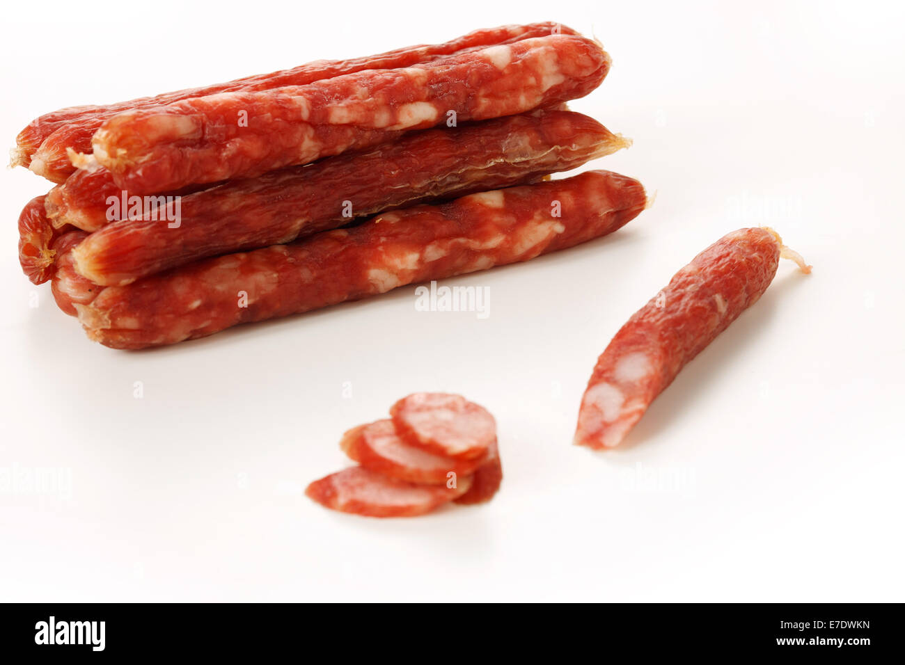 Close-up of sausage Stock Photo - Alamy
