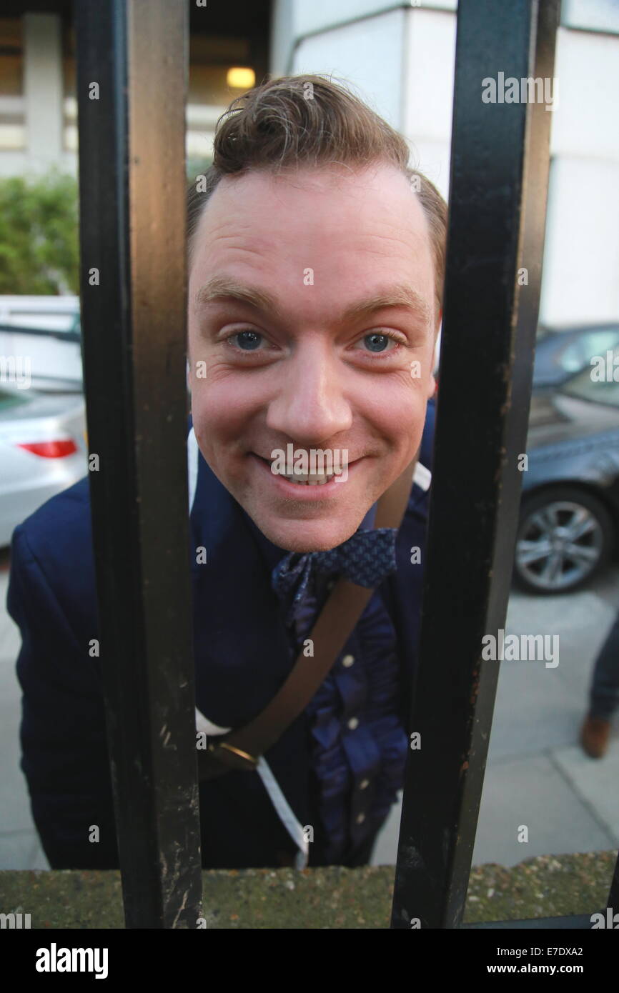 Celebrities outside the ITV studios. Featuring: Rufus Hound Where ...
