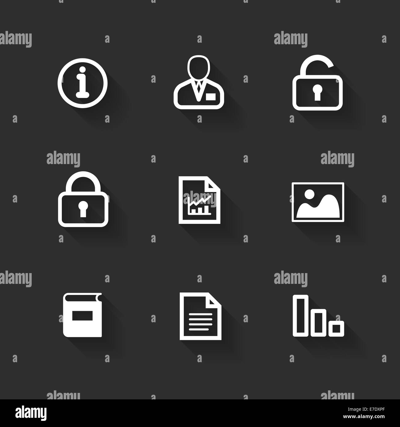Graph interface design Black and White Stock Photos & Images - Alamy