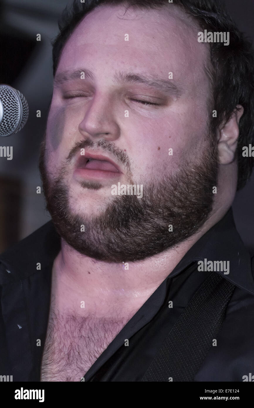 Alex Diehl performing an acoustic concert at Hard Rock Cafe to promote ...