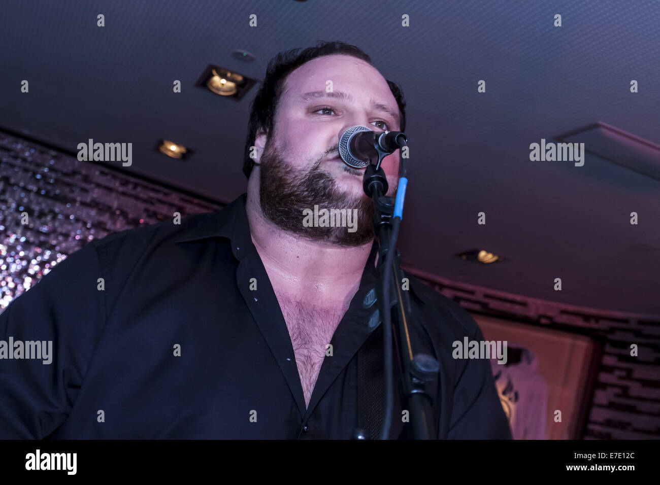 Alex Diehl performing an acoustic concert at Hard Rock Cafe to promote ...