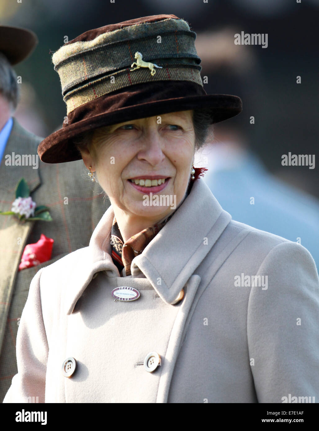 Cheltenham Festival day 2 arrivals Featuring: HRH Princess Anne Where ...