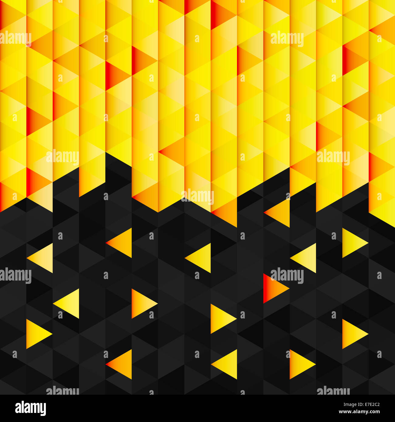 Orange triangle hi-res stock photography and images - Alamy