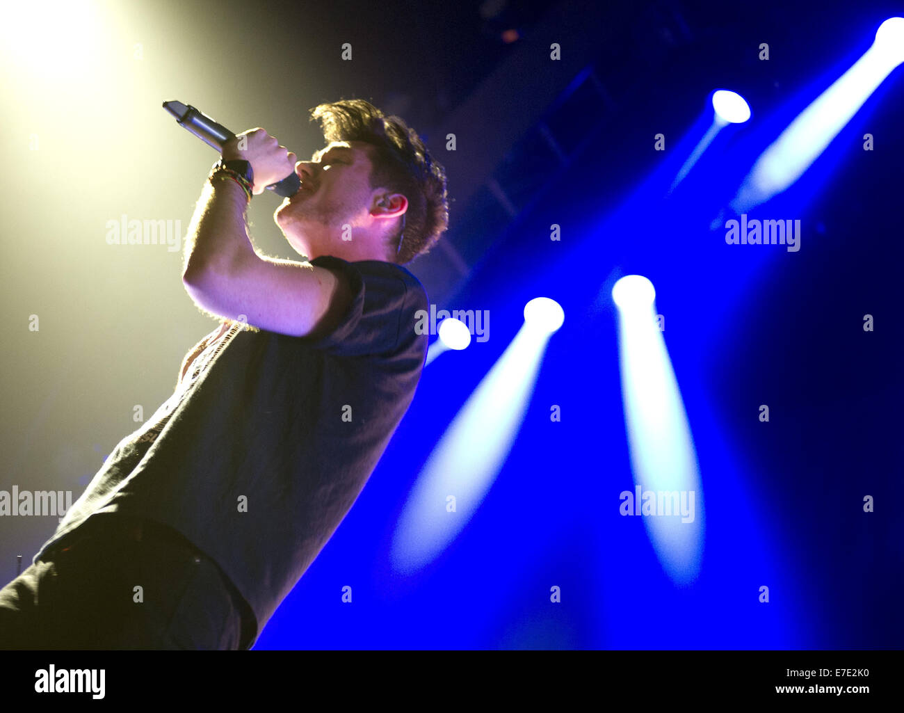 Bastille performing live on stage at the Heineken Music Hall Featuring ...