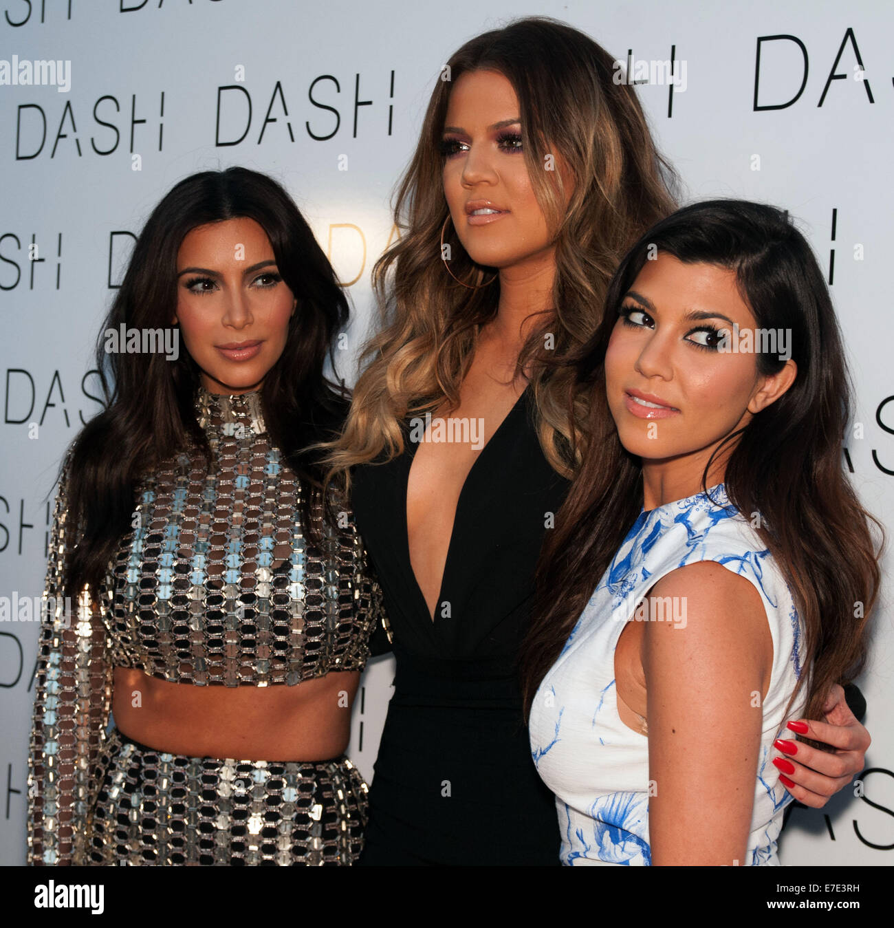 The Kardashians at the Grand Opening of DASH Miami Beach at Dash Miami ...