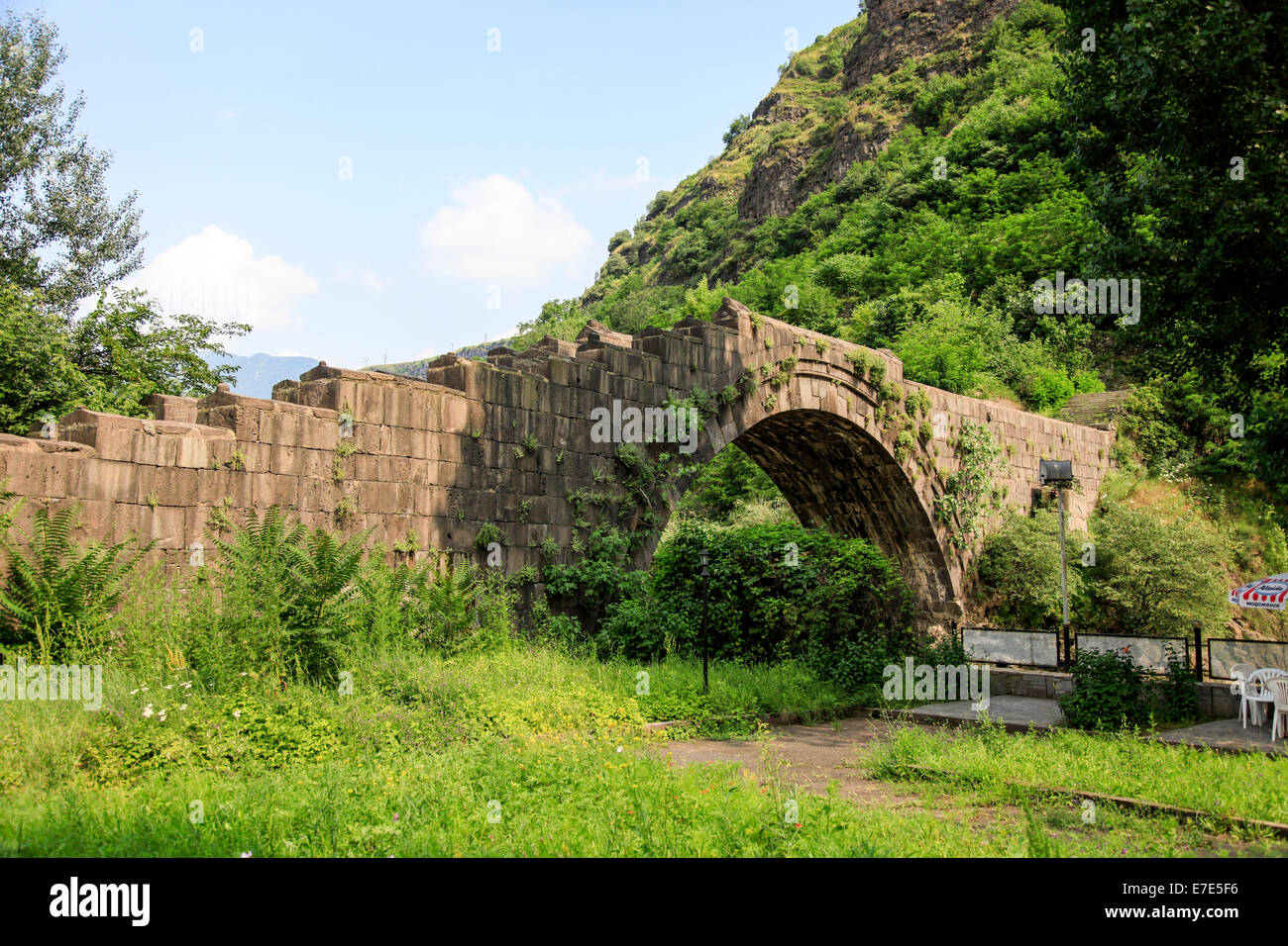 Ancient stone bridge Haghpat, Lori Province, Armenia Stock Photo - Alamy