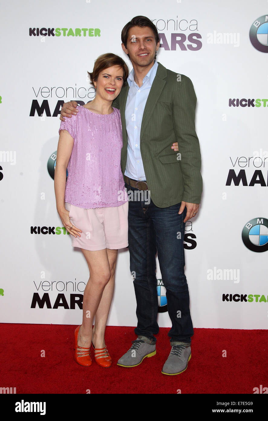 Los Angeles Premiere Of "Veronica Mars" At TCL Chinese Theatre Featuring: Ryan Devlin,Kara ...