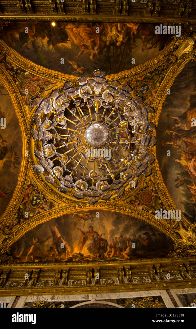 Interiors of the Palace of Versailles Stock Photo - Alamy