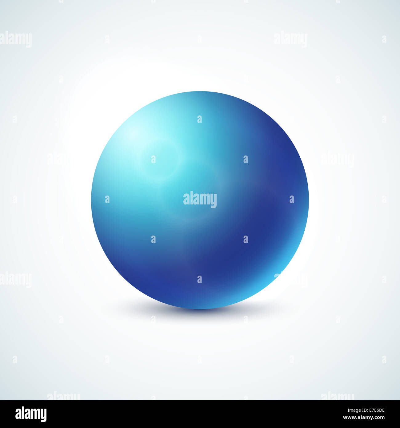 Blue and white sphere hi-res stock photography and images - Alamy