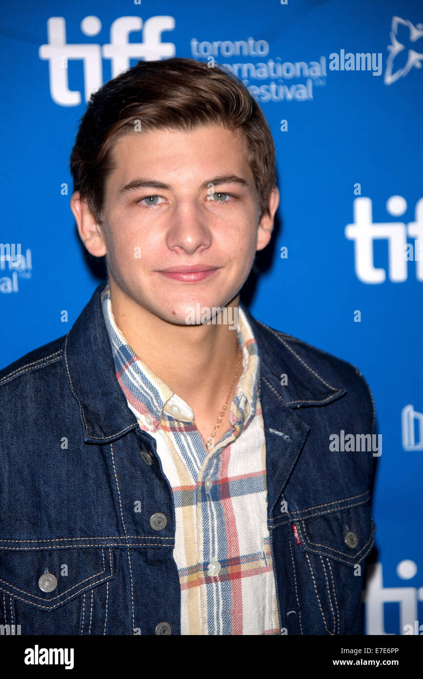 Toronto, Canada. 12th Sep, 2014. Actor Tye Sheridan poses at the ...