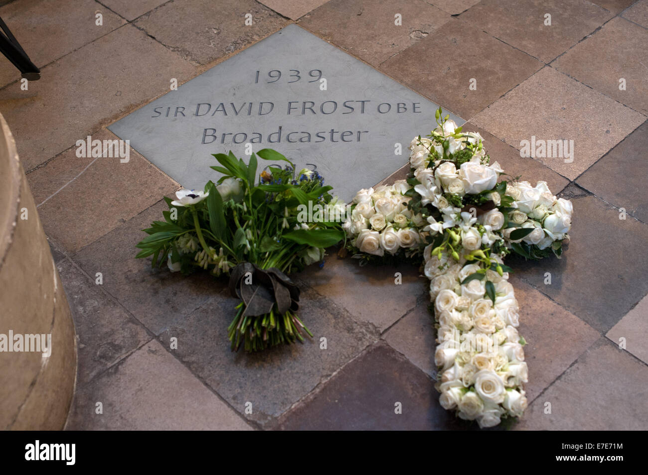 David Frost - memorial unveiling and service of remembrance held at ...