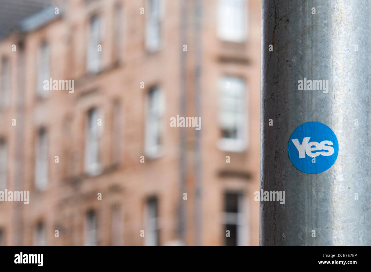 Scottish yes flag hi-res stock photography and images - Alamy