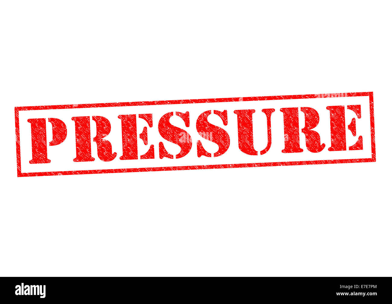 PRESSURE red Rubber Stamp over a white background Stock Photo - Alamy