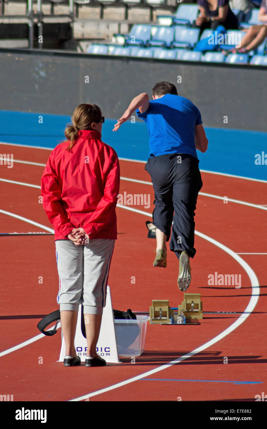 Start of a sprint run hi-res stock photography and images - Alamy