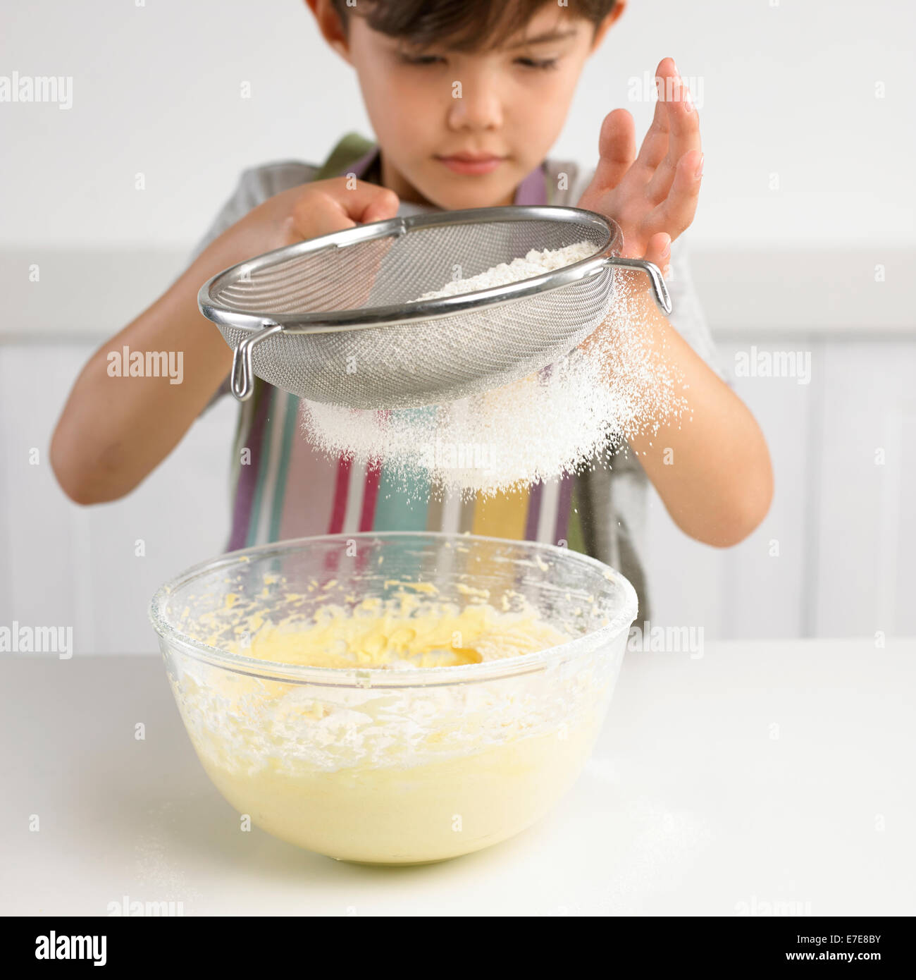 Sifting Flour