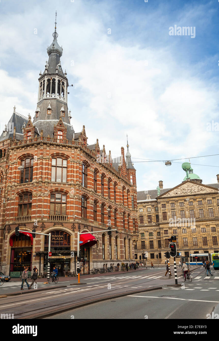 AMSTERDAM, NETHERLANDS - MARCH 19, 2014: Former Amsterdam Main Post ...