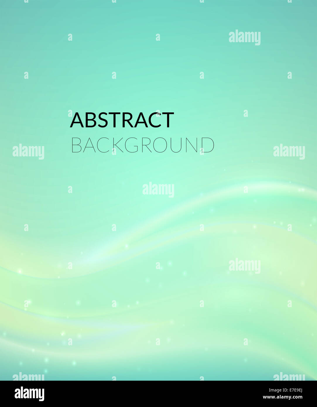Abstract cyan background with smooth lines Stock Photo - Alamy