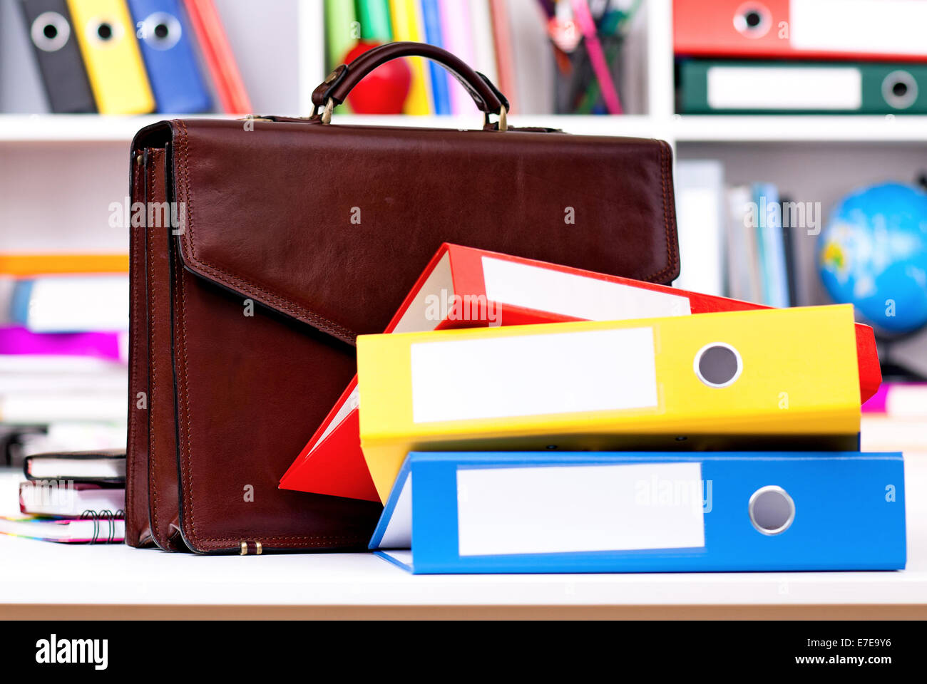 Brown case file hi-res stock photography and images - Alamy