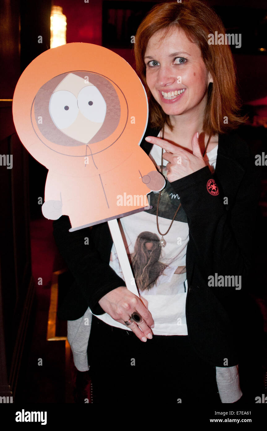 German voice actors promoting the 17th. 'South Park' season whilst a ...