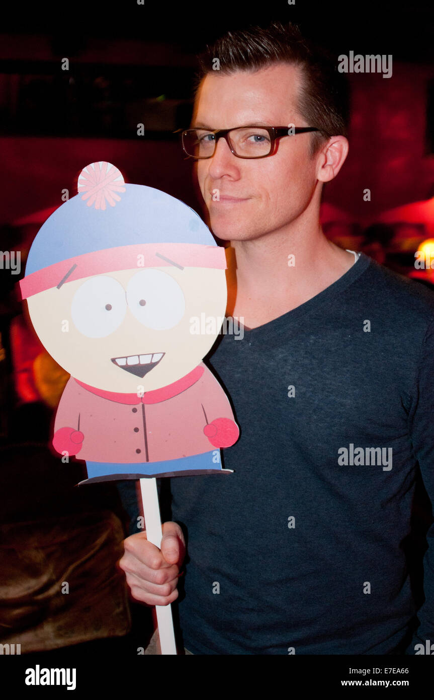 German voice actors promoting the 17th. 'South Park' season whilst a ...