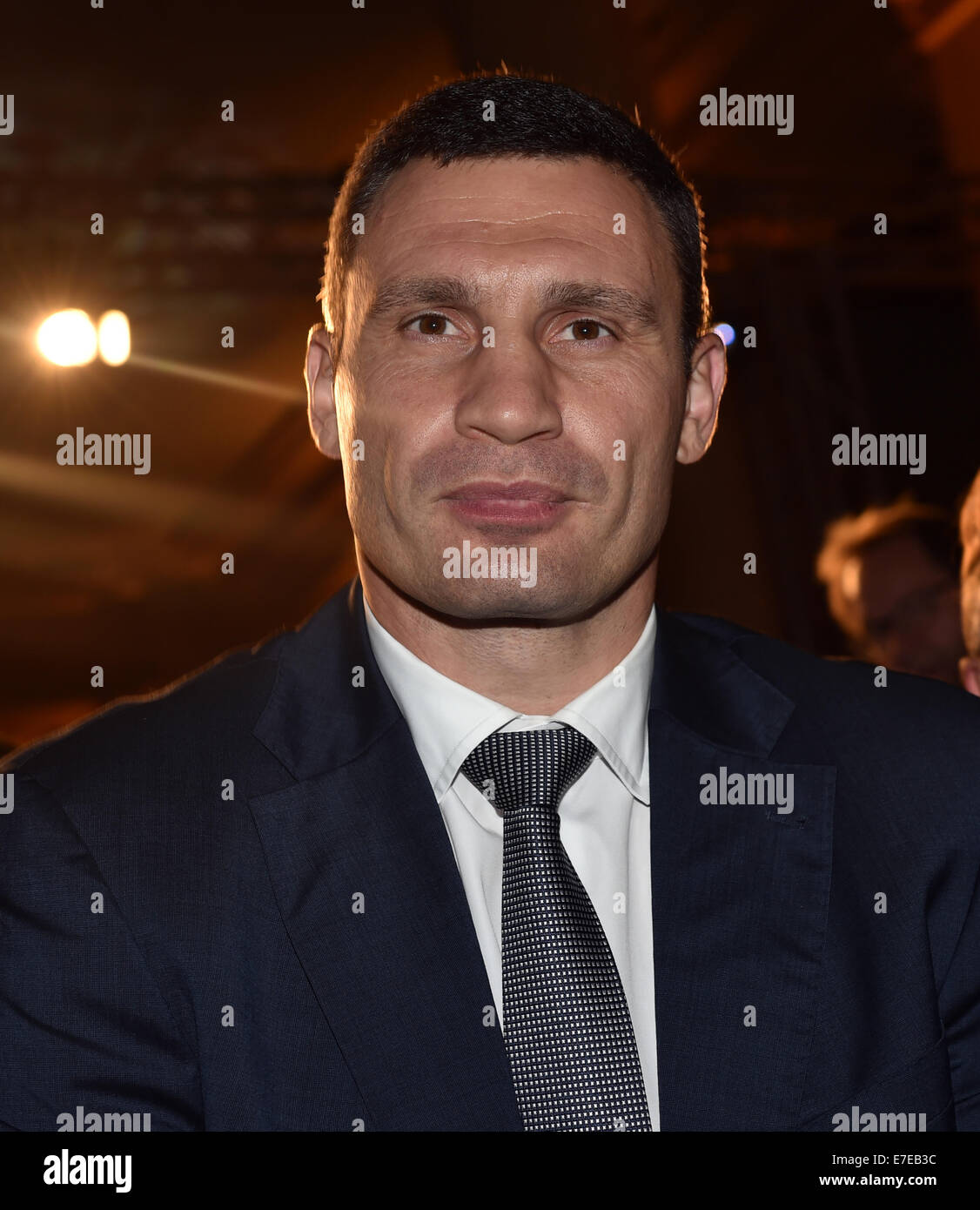 The mayor of Kiev Vitali Klitschko attends the international ...