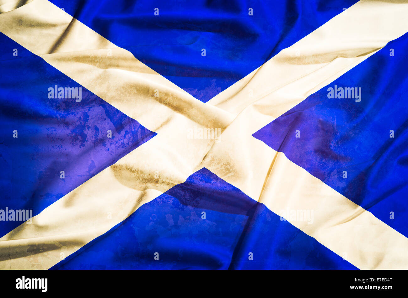 Old scotland flag hi-res stock photography and images - Alamy