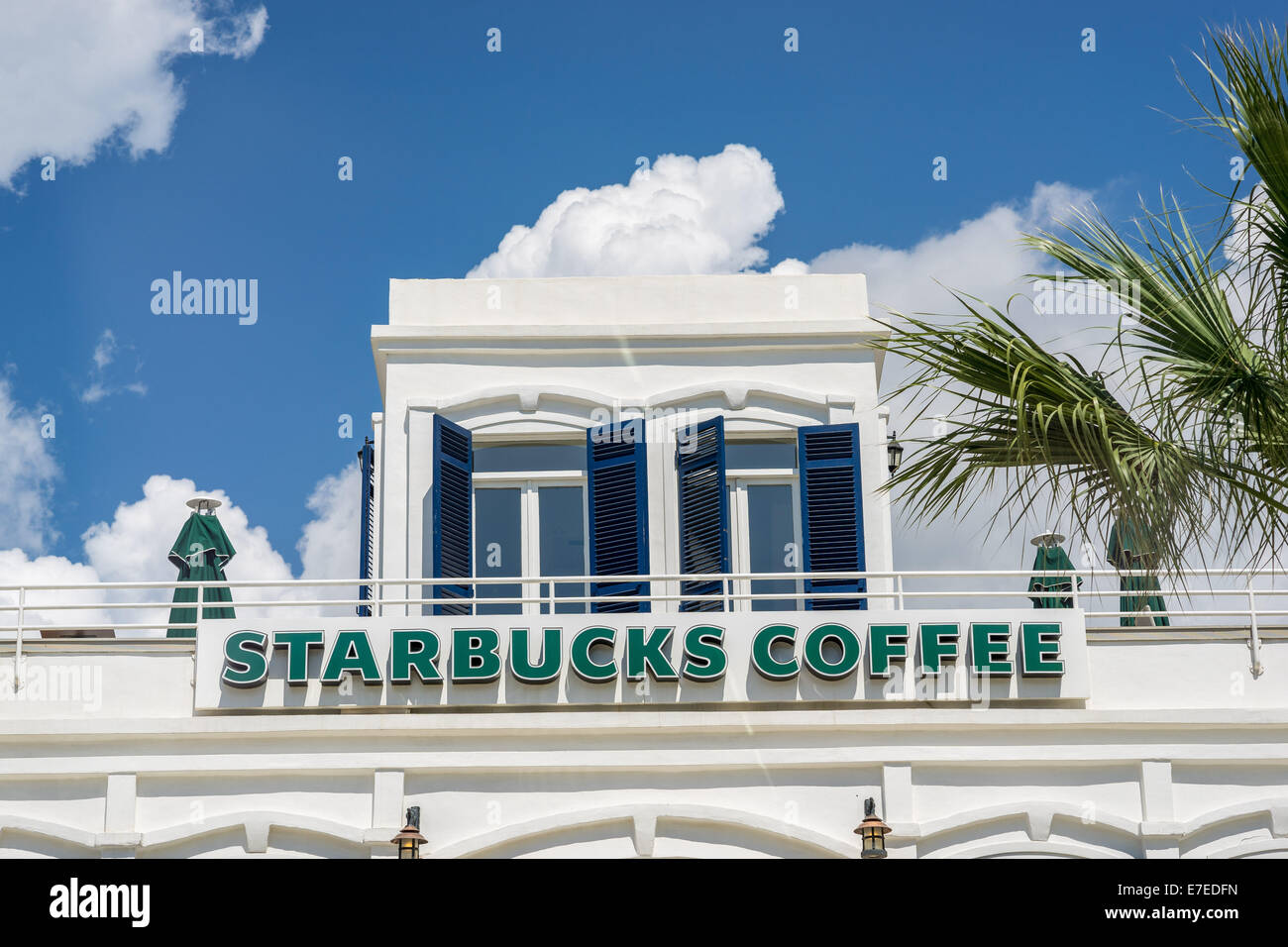 Starbucks Coffee of Bodrum Turkey Stock Photo - Alamy