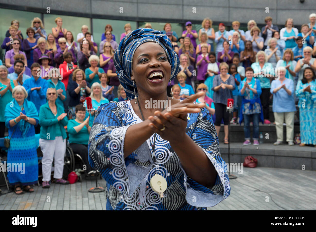 Adults choir, made from choirs from all over the region, perform at The ...