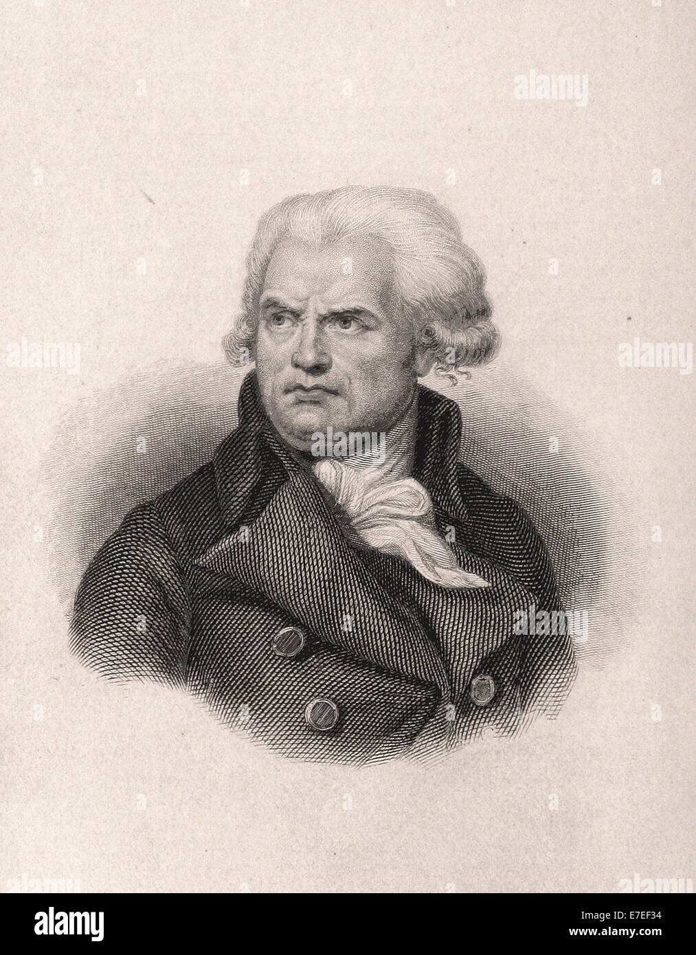 Danton british engraving xix th century hi-res stock photography and ...