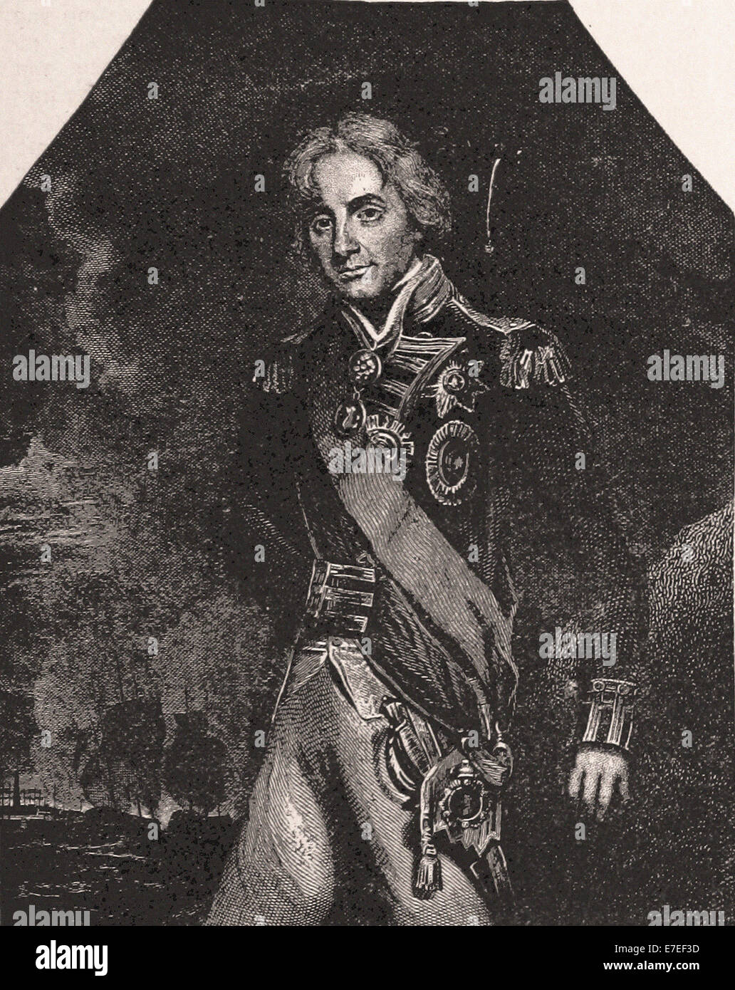 Lord nelson portrait hi-res stock photography and images - Alamy