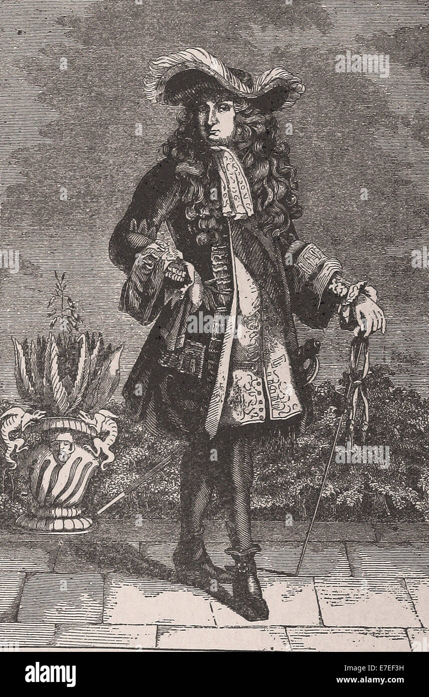 Louis xiv british engraving xix th century hi-res stock photography and ...