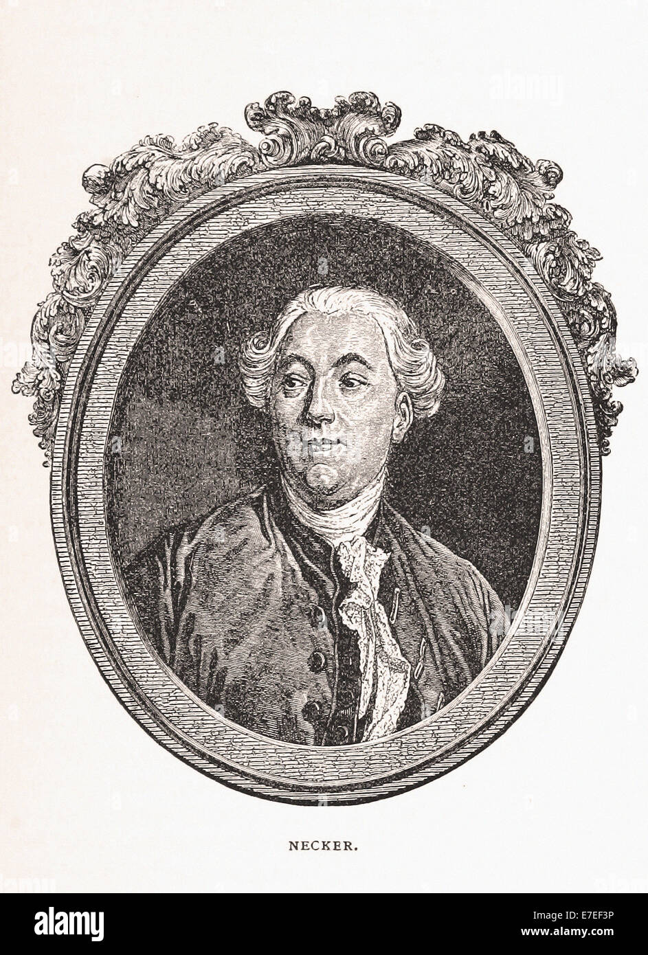 Jacques necker british engraving xix th century Cut Out Stock Images ...