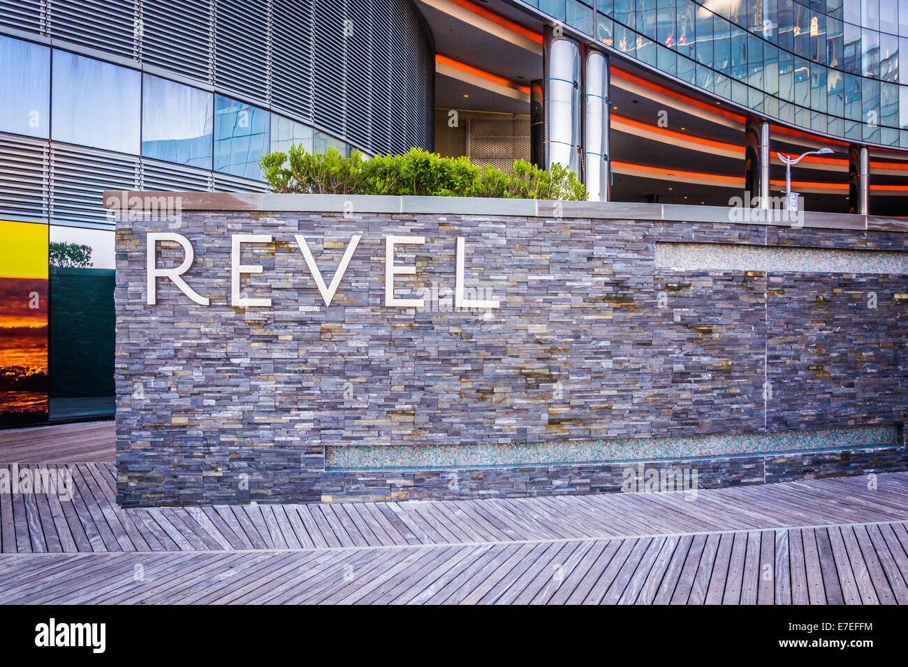 The exterior of Revel Casino Hotel in Atlantic City, New Jersey Stock ...