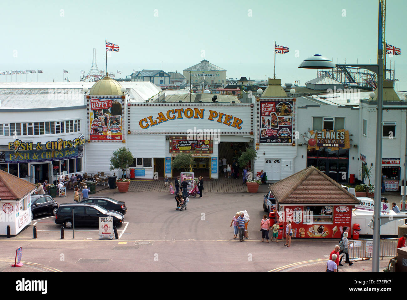Clacton-on-Sea is the largest town in the Tendring peninsula and ...