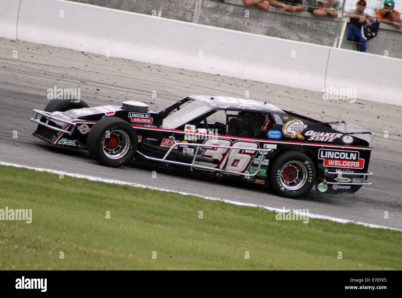 Gary Elliott (#36) in his OSCAAR Modified at Sauble Speedway Stock ...