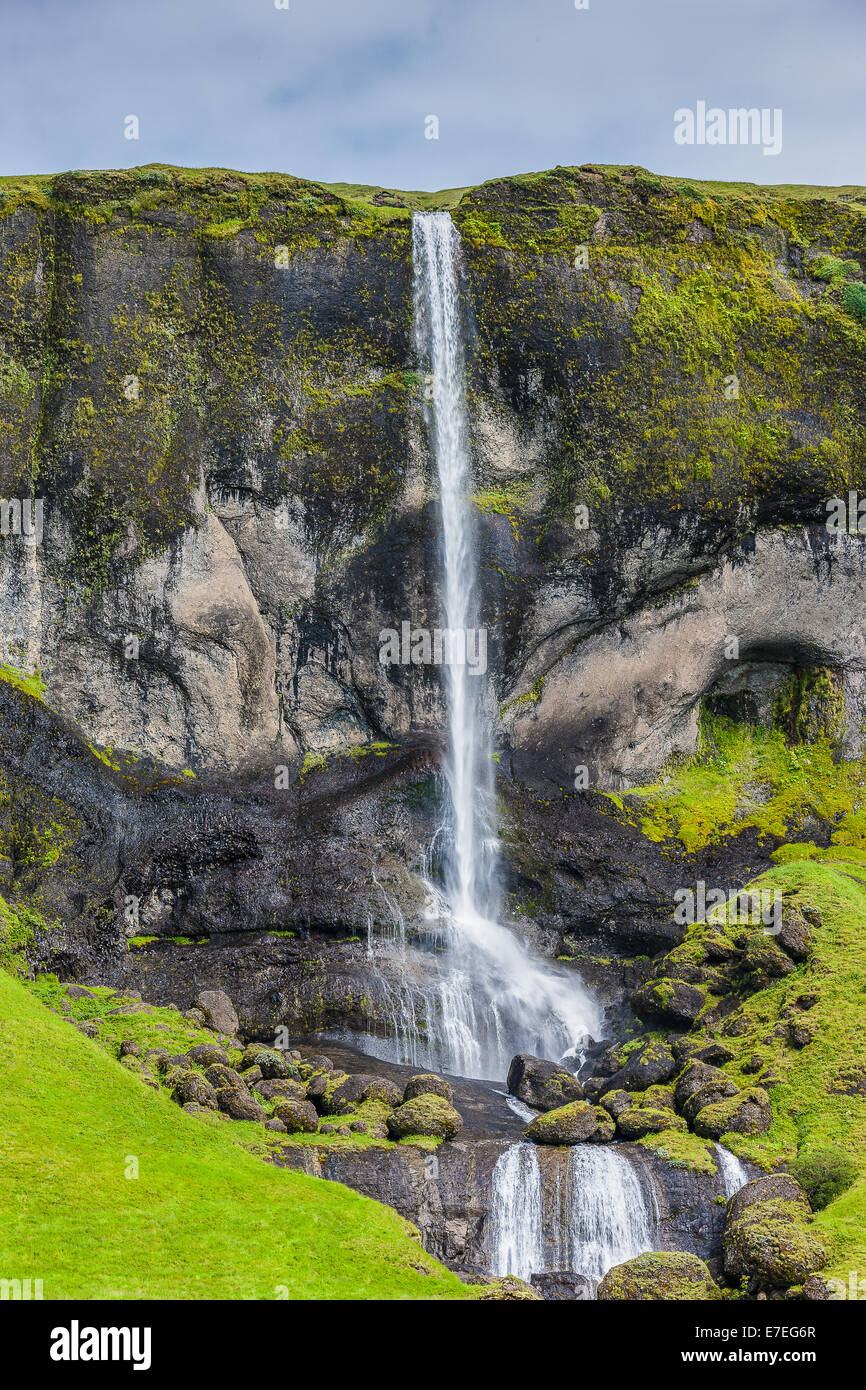 South Iceland / Foss á Siðu Waterfall Stock Photo - Alamy