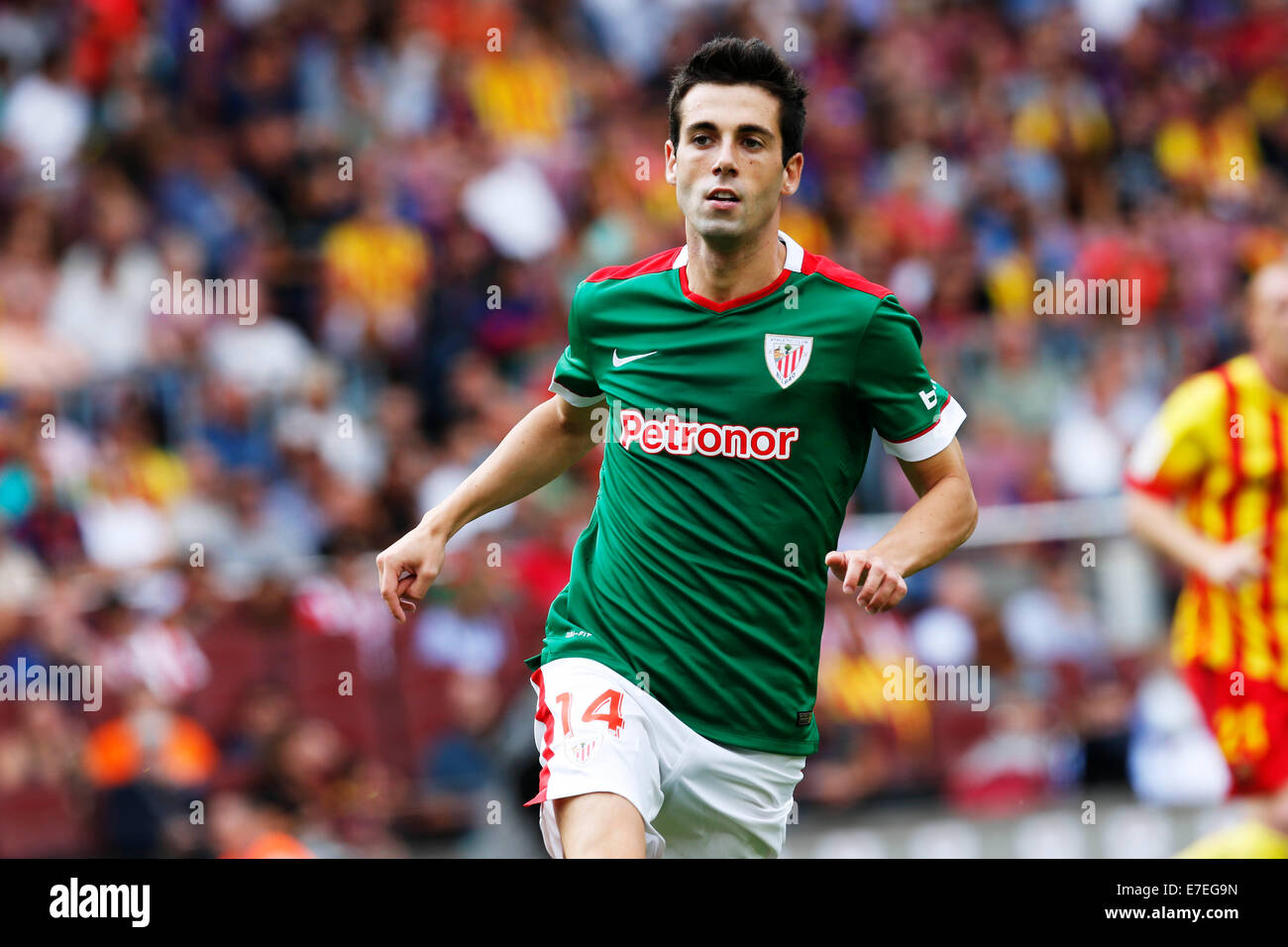 Barcelona, Spain. © D. 13th Sep, 2014. Markel Susaeta (Bilbao) Football ...