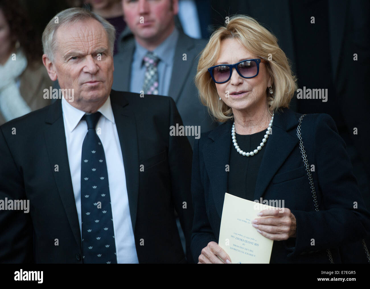 David Frost - memorial unveiling and service of remembrance held at ...