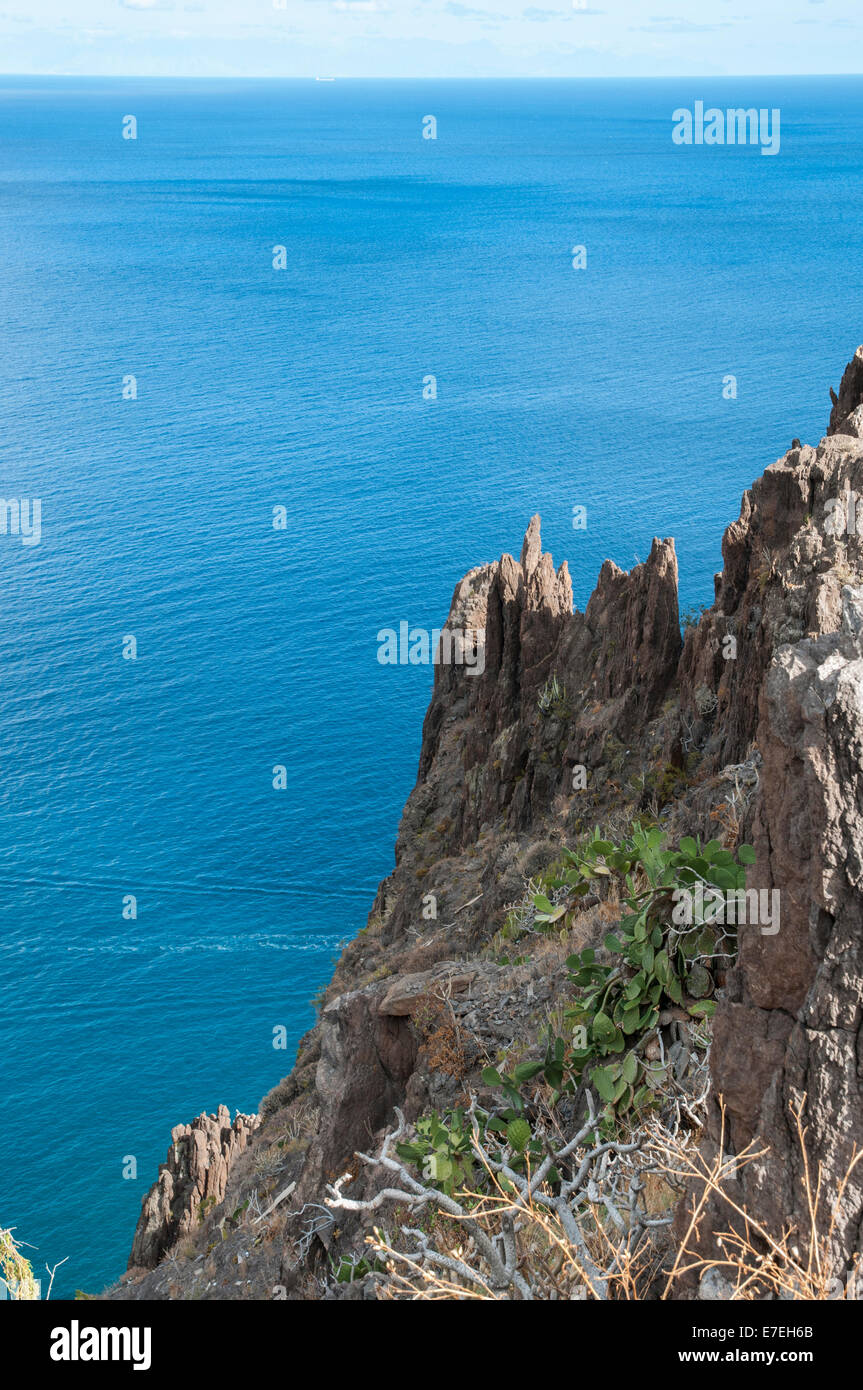 cliffs of Tenerife in the Canary Islands Stock Photo - Alamy