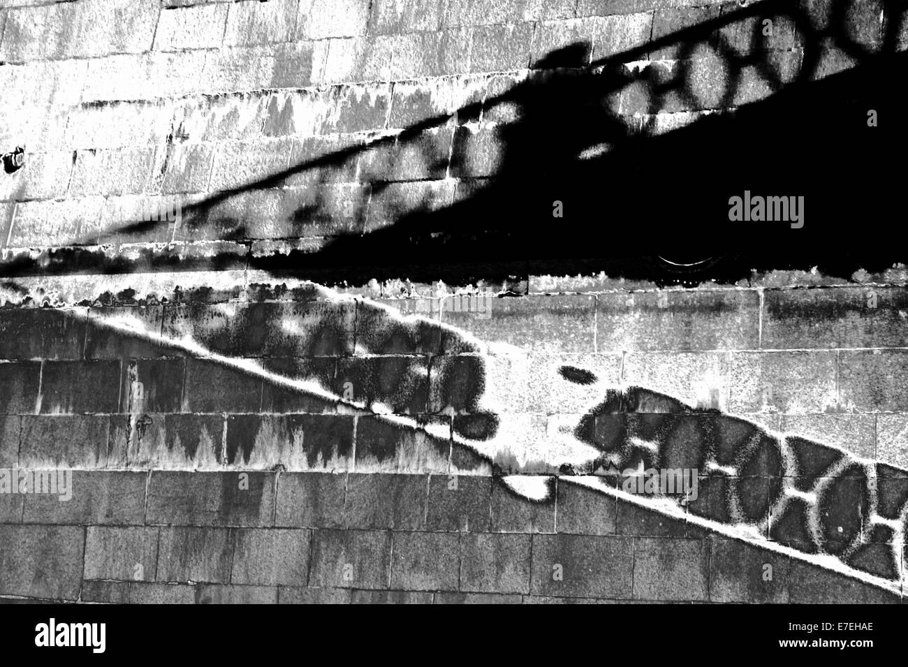 Shadow reflection on the water Stock Photo - Alamy