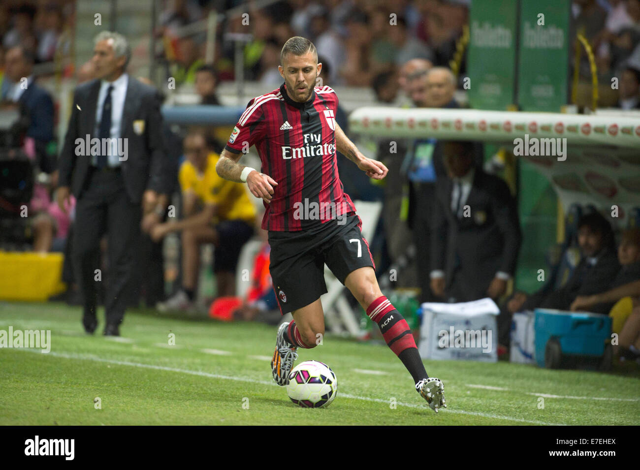 Jeremy Menez (Milan), SEPTEMBER 14, 2014 - Football / Soccer : Italian ...