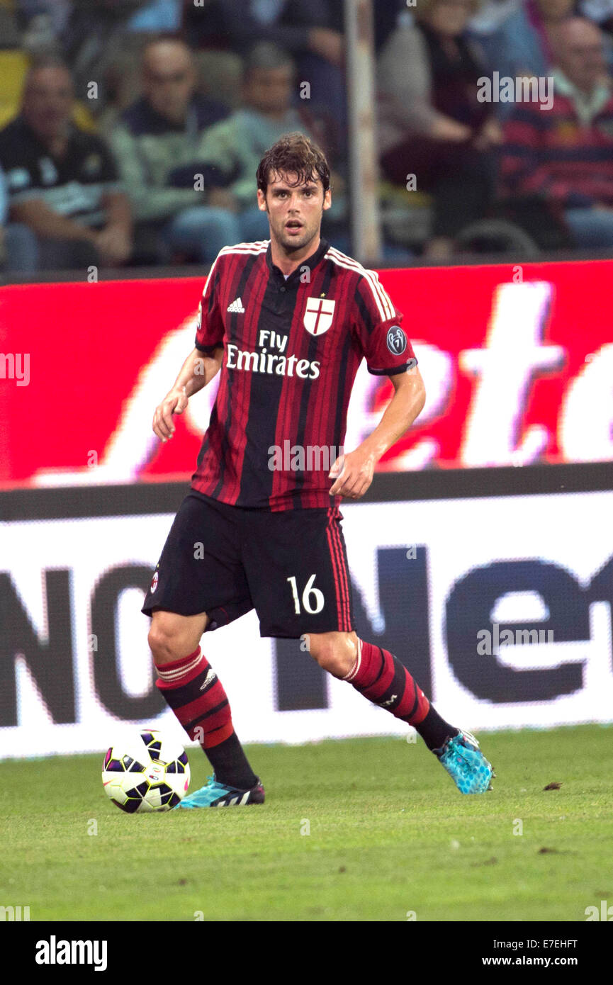 Andrea Poli (Milan), SEPTEMBER 14, 2014 - Football / Soccer : Italian ...