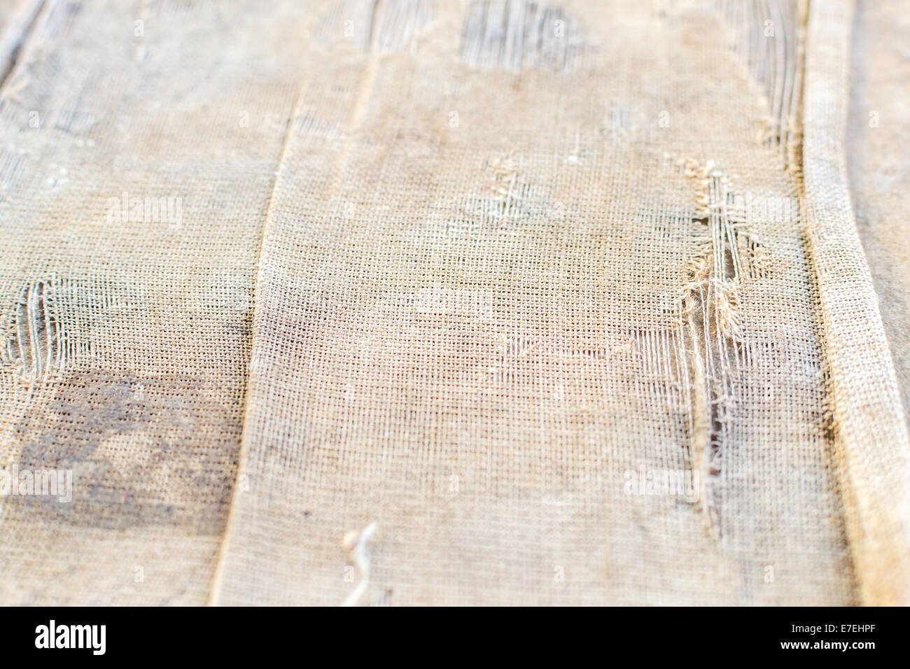 Old torn sacking texture Stock Photo - Alamy